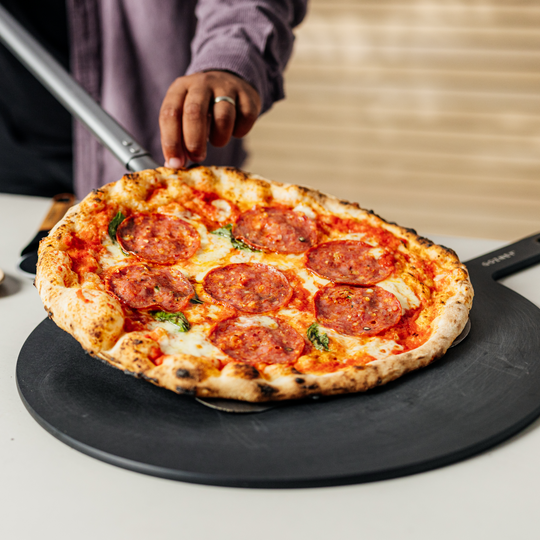Spicy Mortadella Flatbread – Gozney